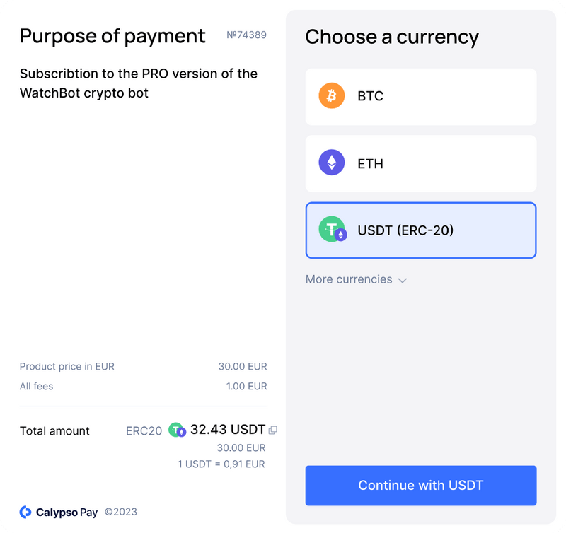 Payment Flows | Calypso Pay